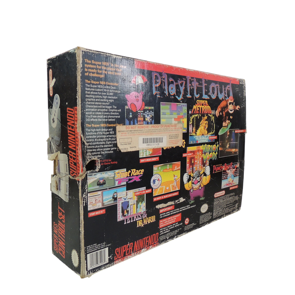 Console Super Nintendo - SNES - MeuGameUsado