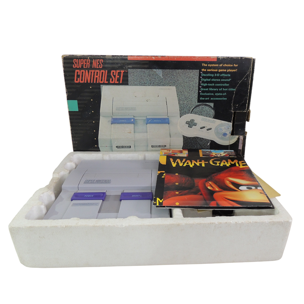 Console Super Nintendo - SNES - MeuGameUsado