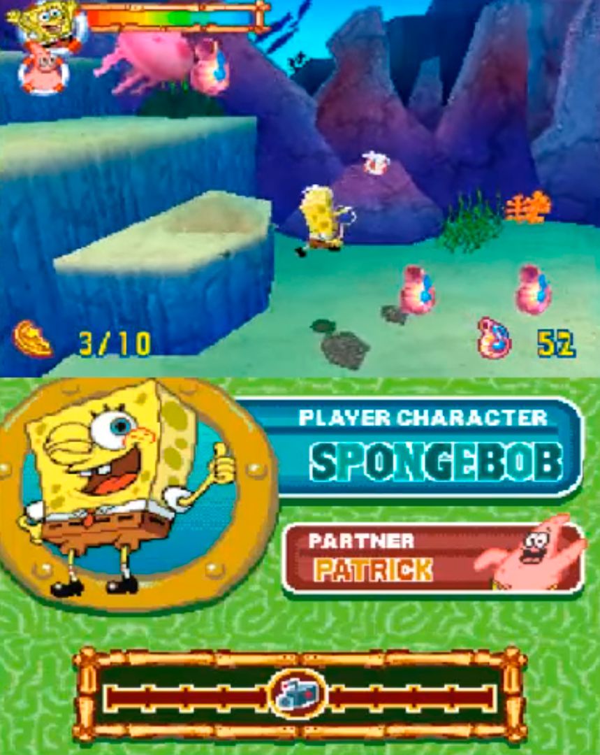 Jogo Spongebob's Atlantis Squarepantis - DS - MeuGameUsado