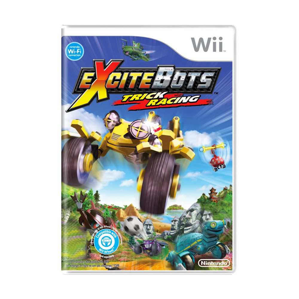 Jogo ExciteBots: Trick Racing - Wii - MeuGameUsado
