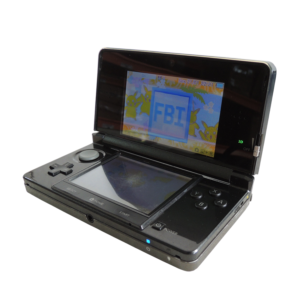 Console Nintendo 3DS Cosmo Black - Nintendo - MeuGameUsado