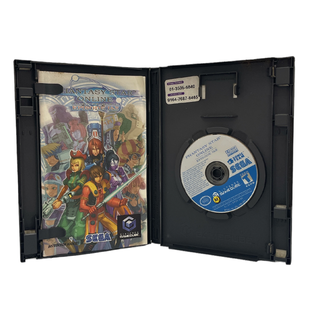 Jogo Phantasy Star Online Episode I & II - GameCube - MeuGameUsado