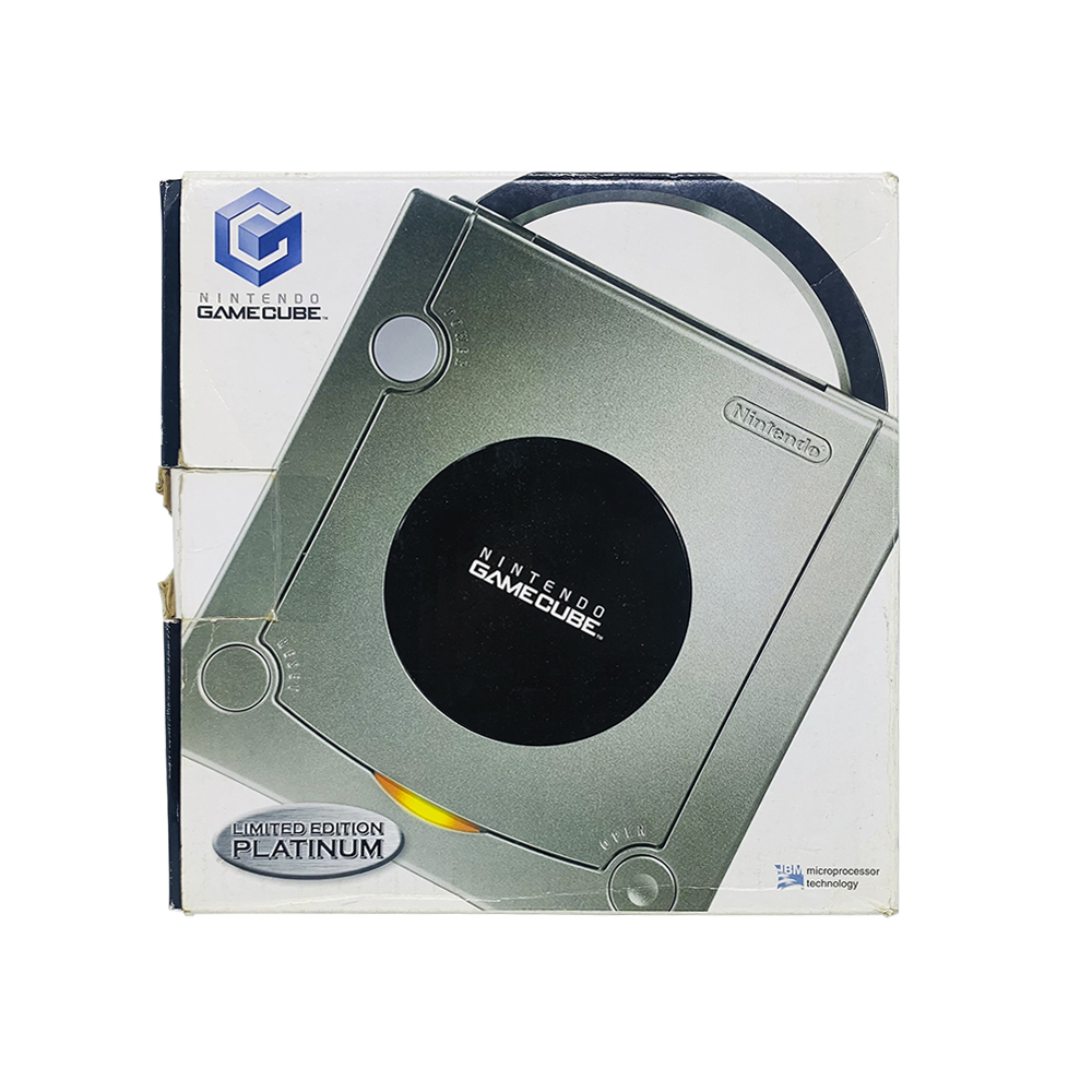 Console Nintendo GameCube Prata (Limited Edition Platinum) - Nintendo ...