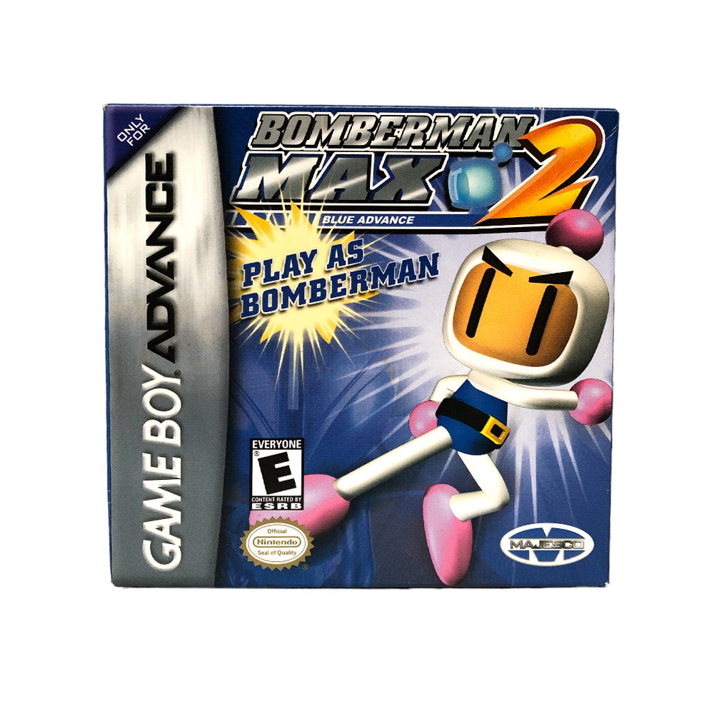 Jogo Bomberman Max 2: Blue Advance - GBA - MeuGameUsado
