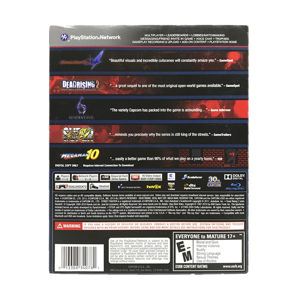 Jogo Capcom Essentials - PS3 - MeuGameUsado