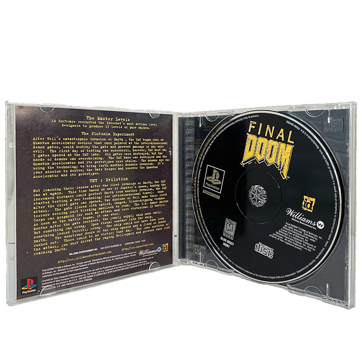 Jogo Final DOOM - PS1 - MeuGameUsado
