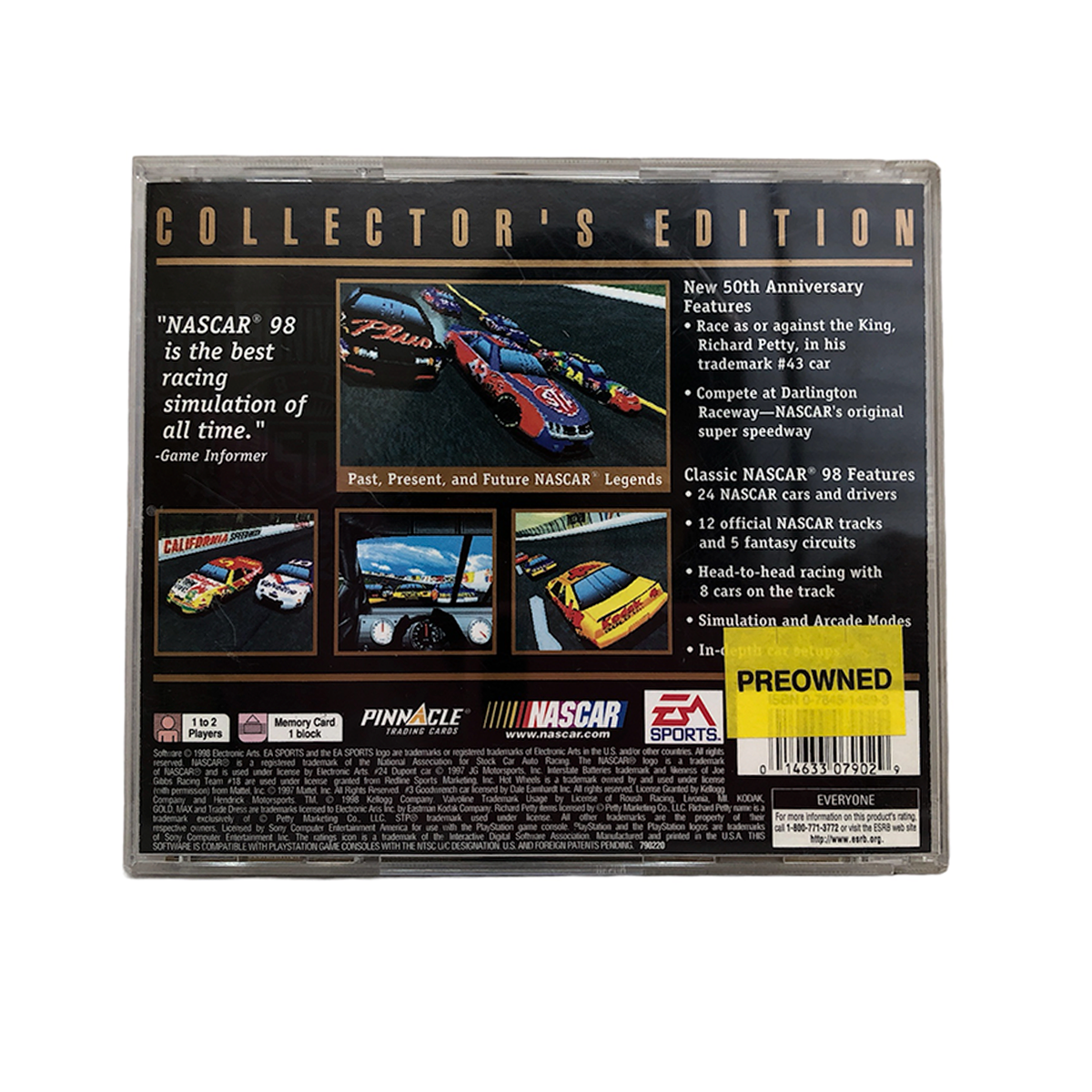 Jogo NASCAR 98 (Collector's Edition) - PS1 - MeuGameUsado