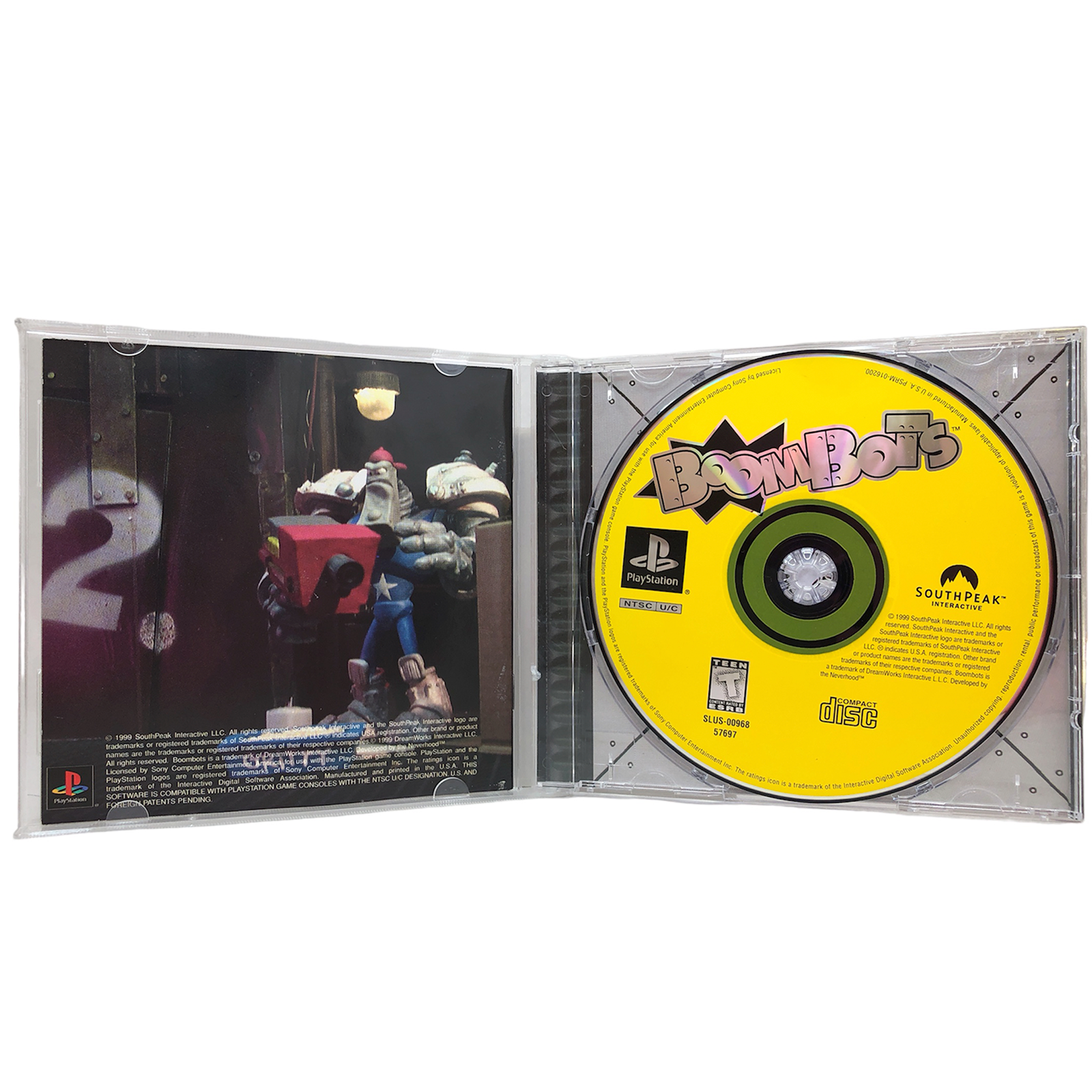 Jogo Boombots - PS1 - MeuGameUsado