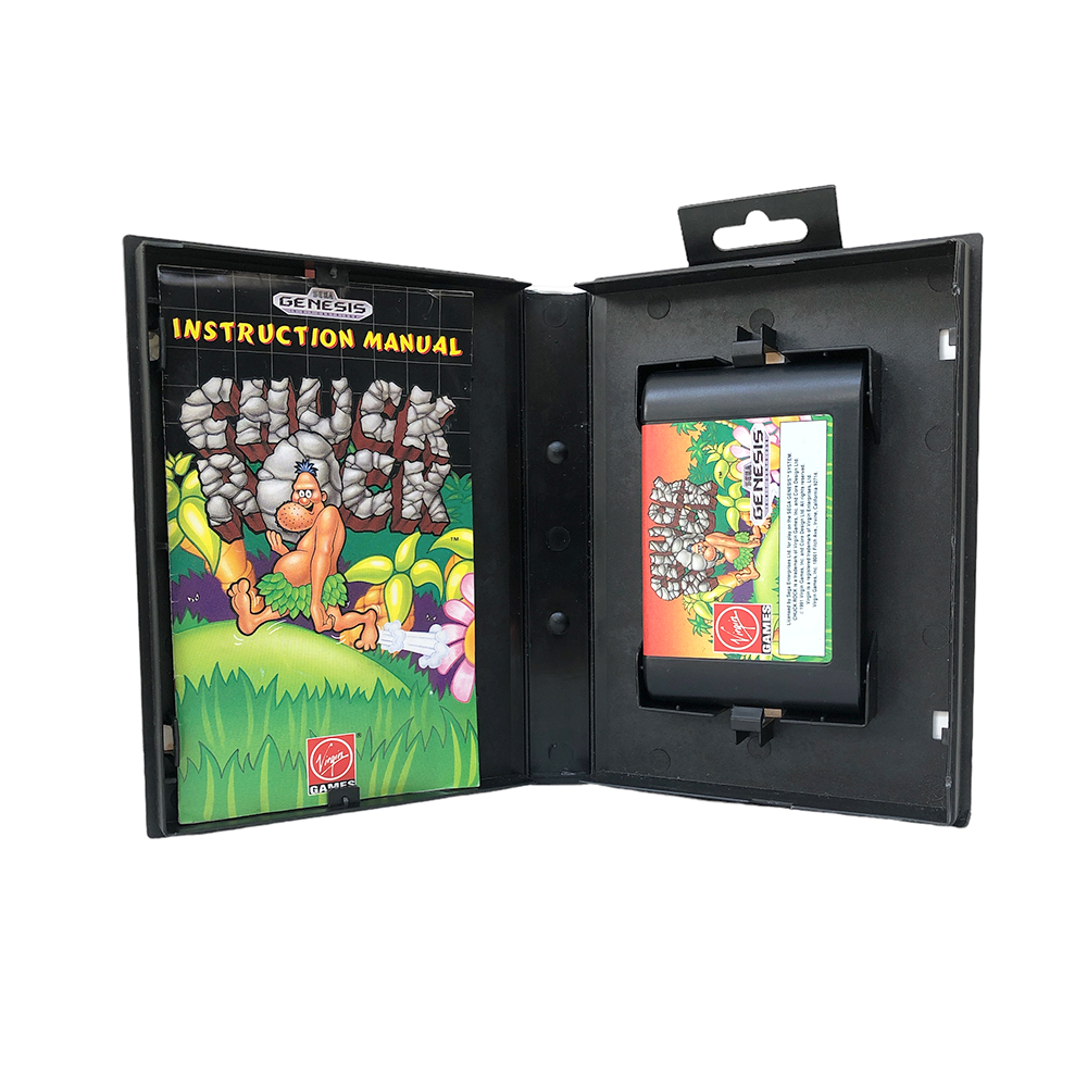 Jogo Chuck Rock - Mega Drive - MeuGameUsado