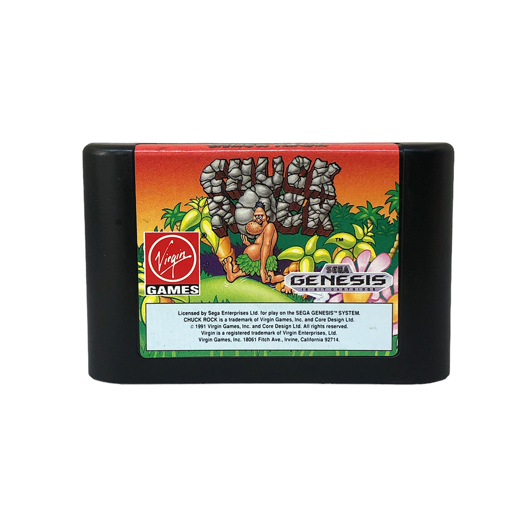 Jogo Chuck Rock - Mega Drive - MeuGameUsado