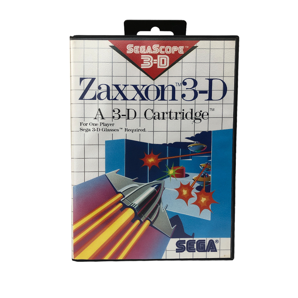Jogo Zaxxon 3-D - Master System - MeuGameUsado