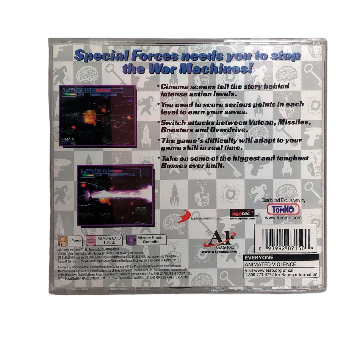 Jogo Shooter: Space Shot - PS1 - MeuGameUsado