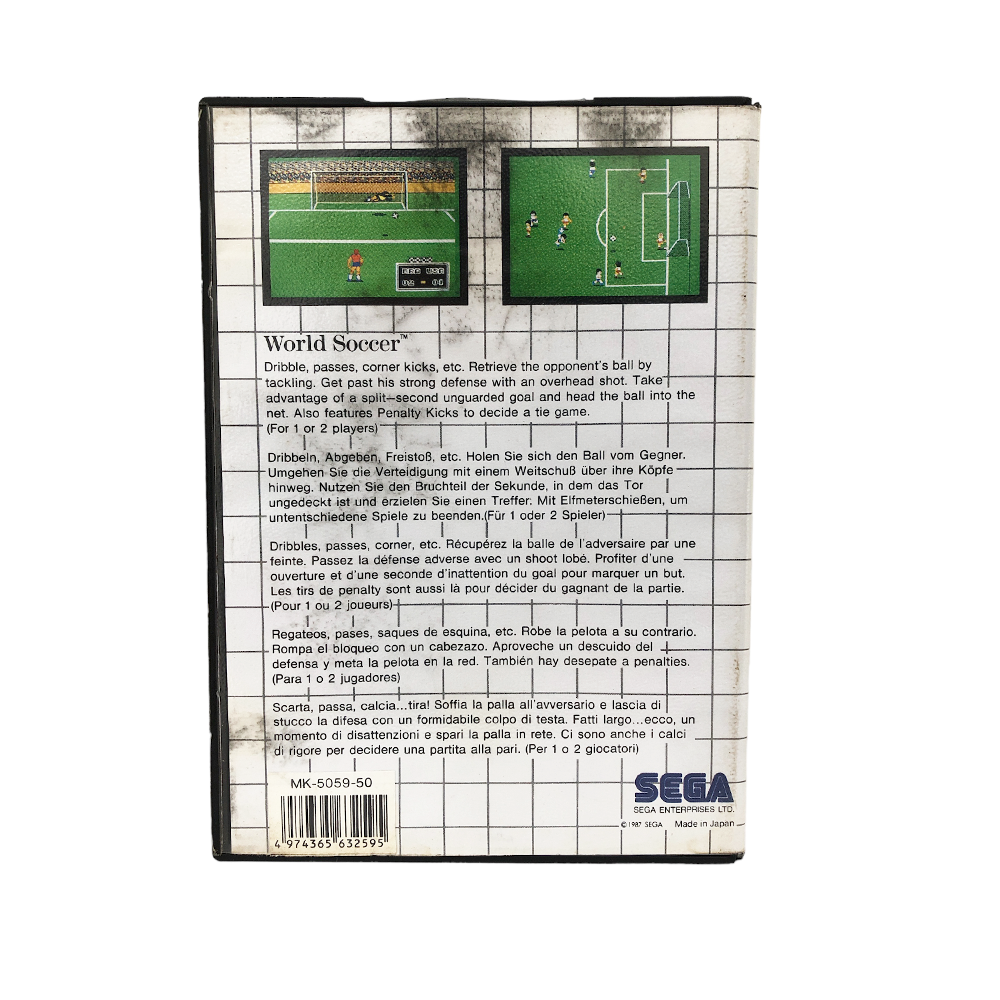 Jogo World Soccer - Master System - MeuGameUsado
