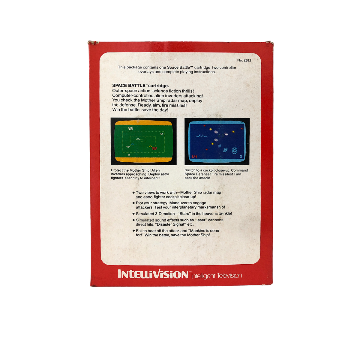 Jogo Space Battle - Intellivision - MeuGameUsado
