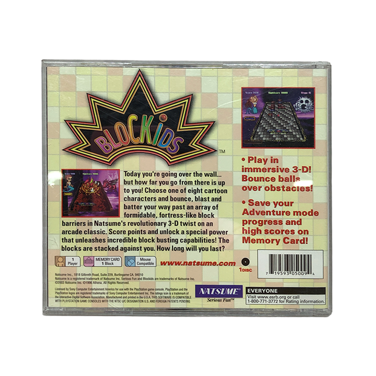 Jogo Blockids - PS1 - MeuGameUsado