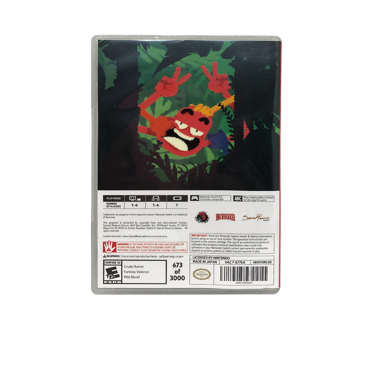 Jogo Heave Ho - Switch - MeuGameUsado