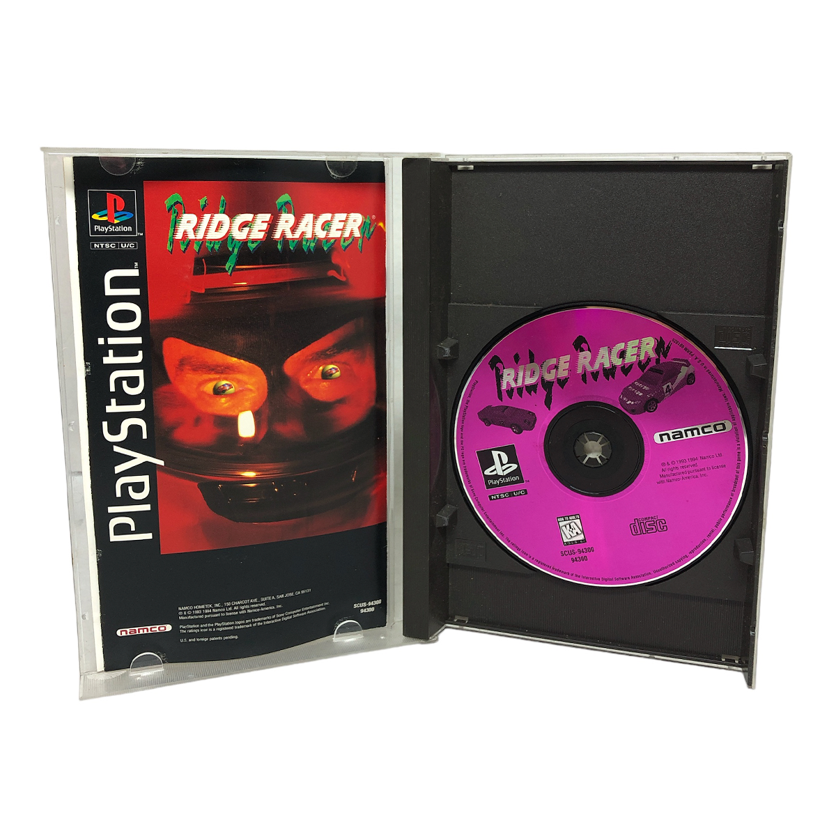 Jogo Ridge Racer - PS1 (Long Box) - MeuGameUsado