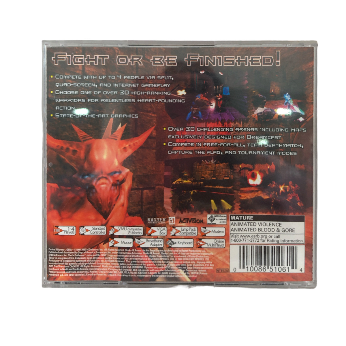 Jogo Quake III Arena - DreamCast - MeuGameUsado