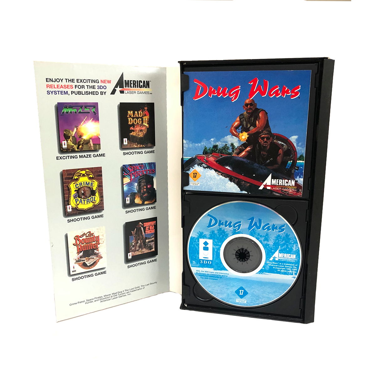 Jogo Drug Wars - 3DO (Long Box) - MeuGameUsado