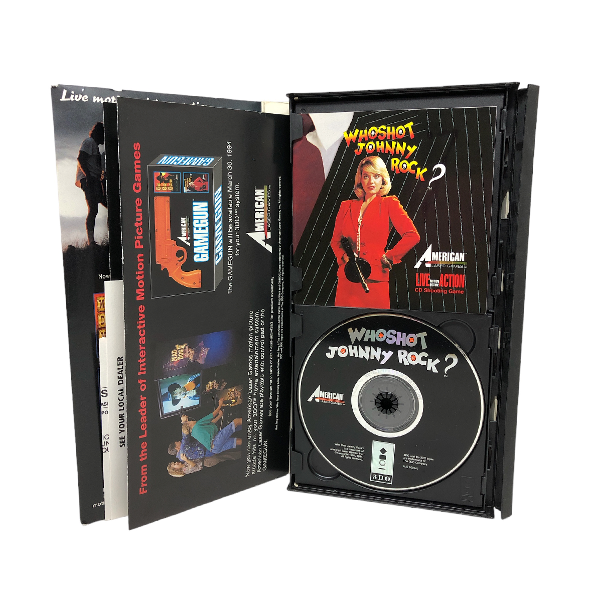 Jogo Who Shot Johnny Rock? - 3DO (Long Box) - MeuGameUsado