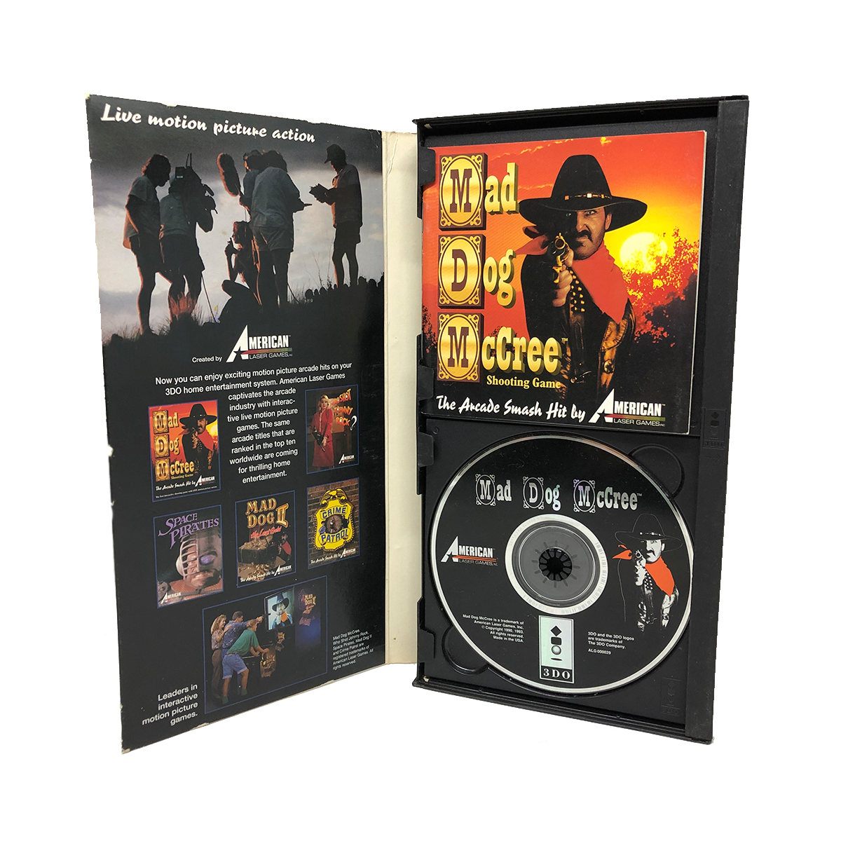Jogo Mad Dog McCree - 3DO (Long Box) - MeuGameUsado