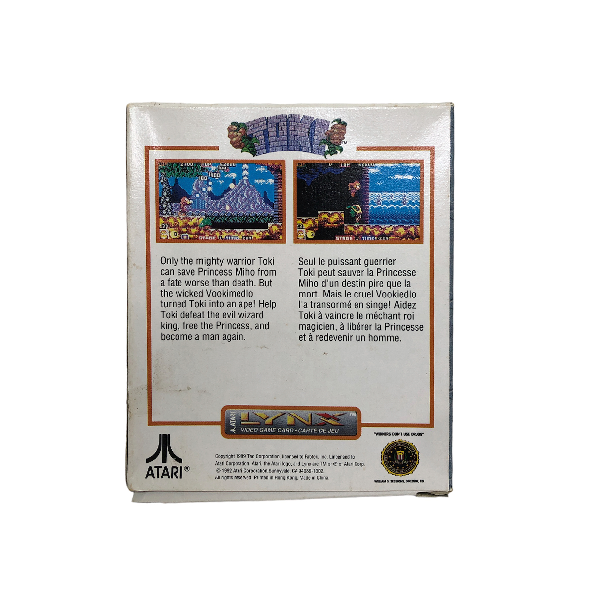 Jogo Toki - Atari Lynx - MeuGameUsado