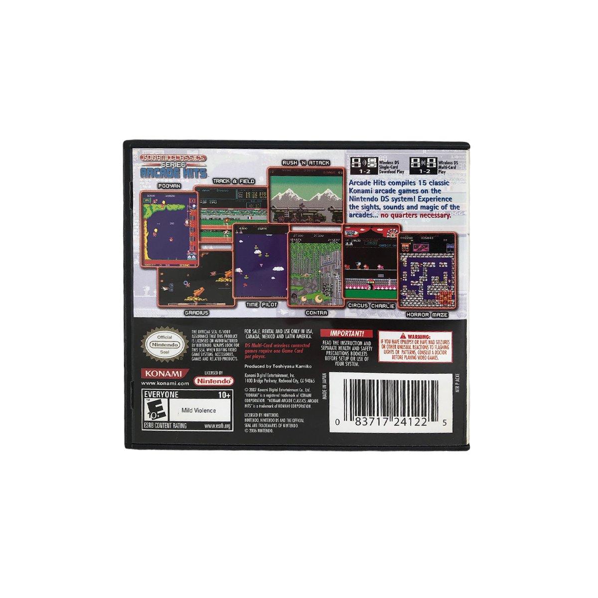 Jogo Konami Classics Series: Arcade Hits - 3DS - MeuGameUsado