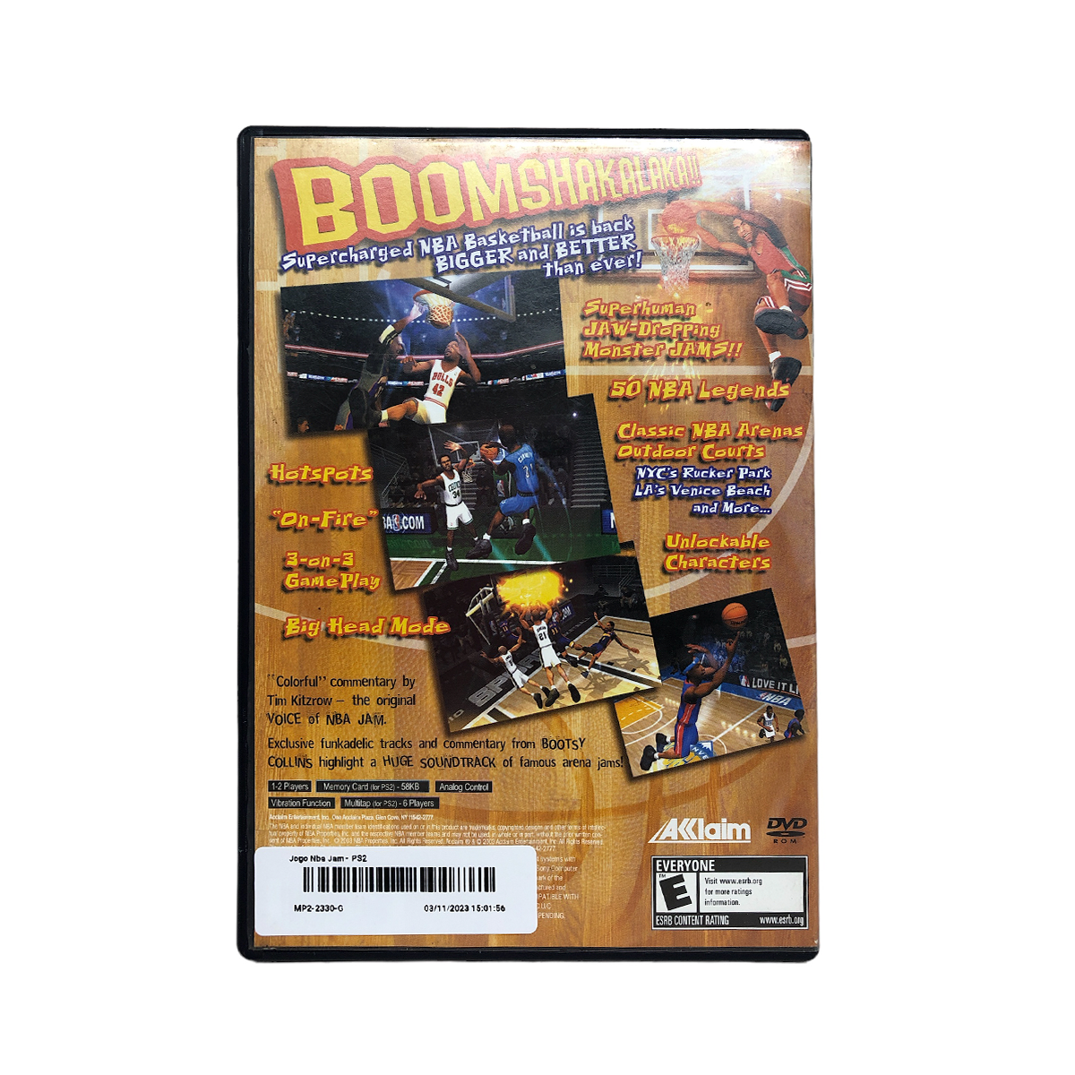 Jogo NBA Jam - PS2 - MeuGameUsado