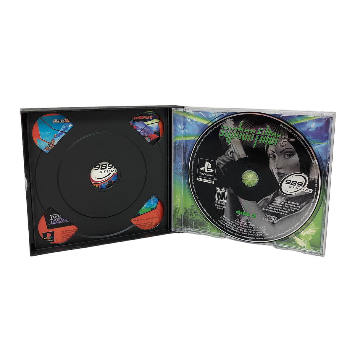 Jogo Syphon Filter 2 - PS1 - MeuGameUsado