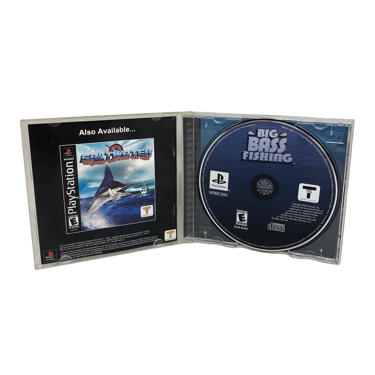 Jogo Big Bass Fishing - PS1 - MeuGameUsado
