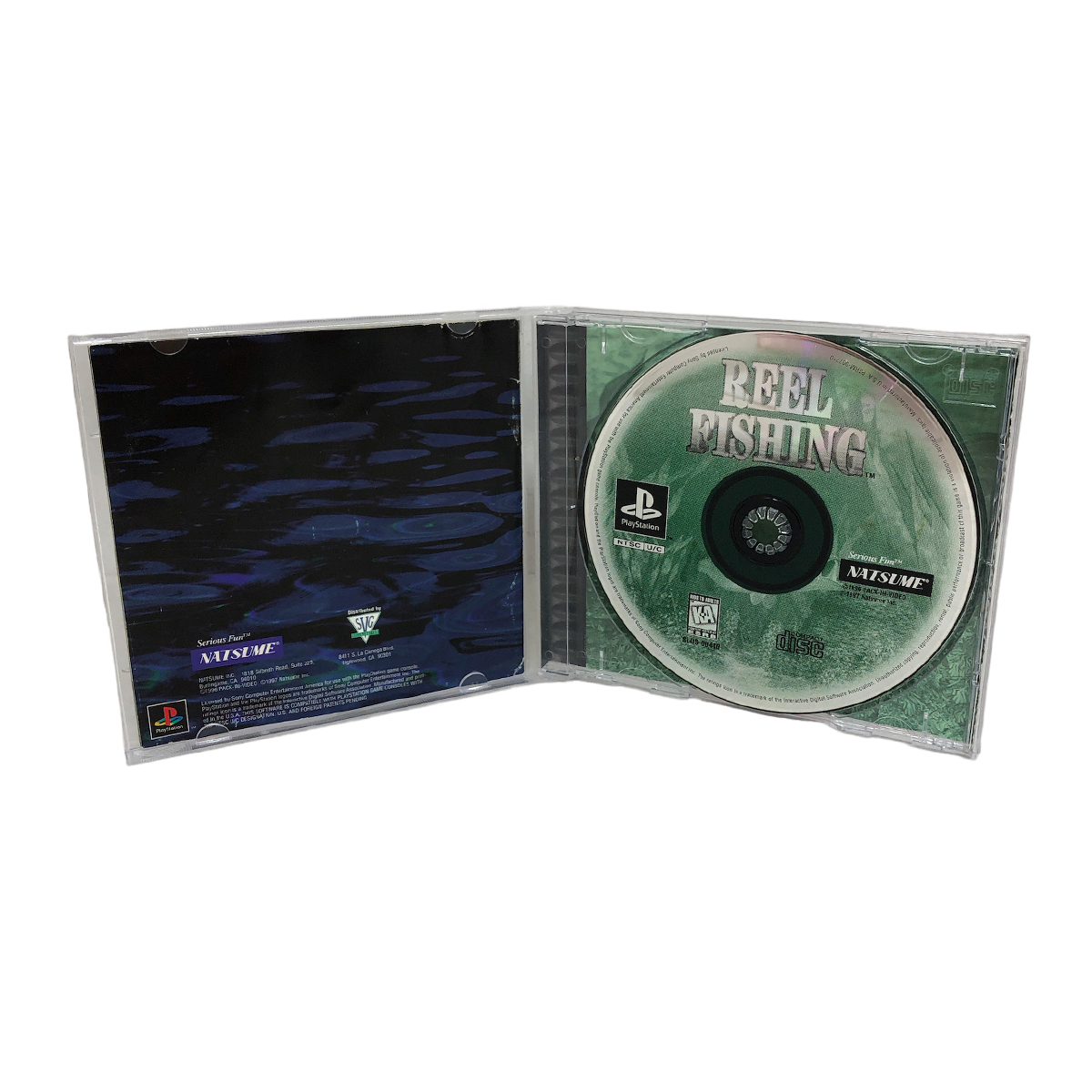 Jogo Reel Fishing - PS1 - MeuGameUsado