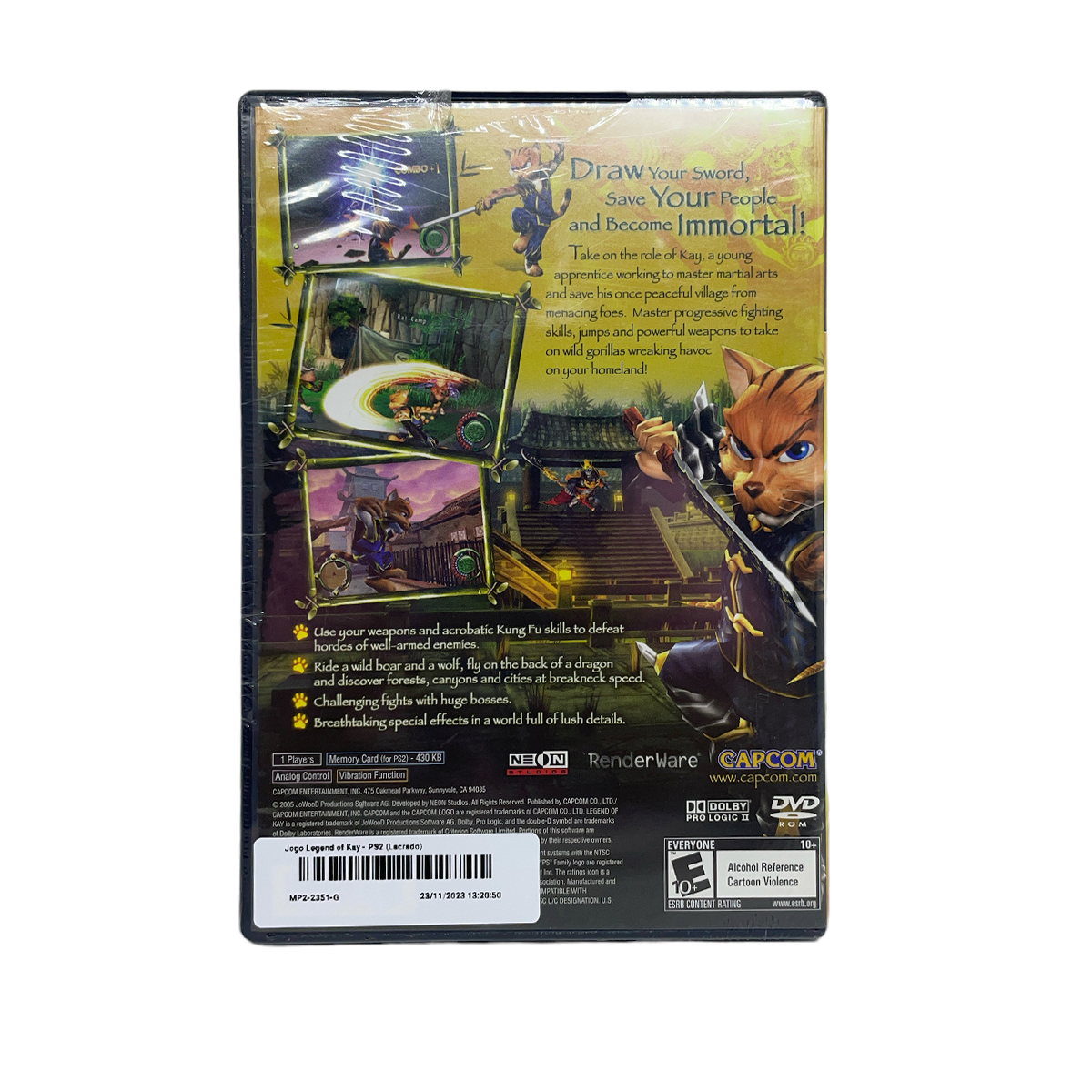 Jogo Legend of Kay - PS2 - MeuGameUsado