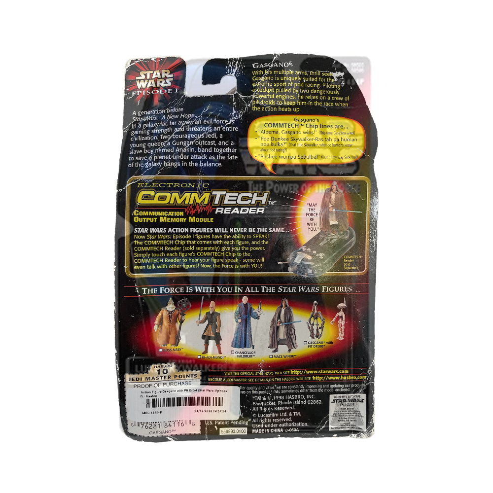 Action Figure Gasgano with Pit Droid (Star Wars: Episode I) - Hasbro ...