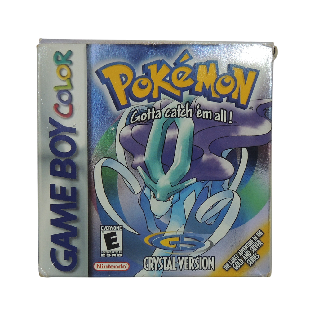 Jogo Pokémon Crystal Version - GBC - MeuGameUsado
