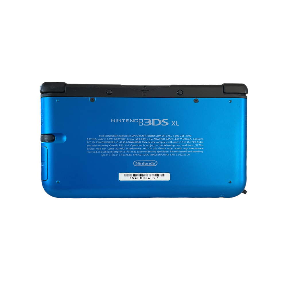 Console Nintendo 3DS XL Azul - Nintendo - MeuGameUsado