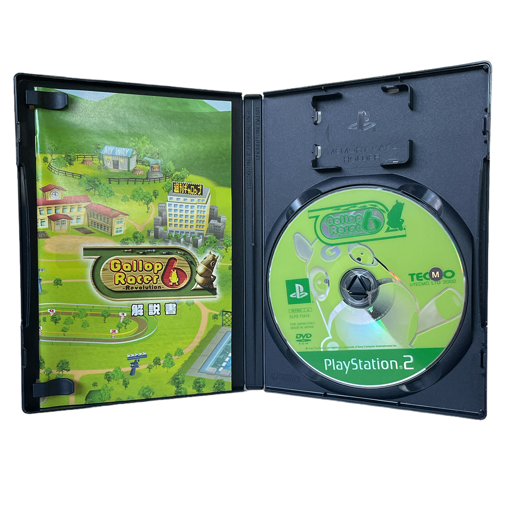 Jogo Gallop Racer 6: Revolution (PlayStation 2 the Best) - PS2 (Japonês) - MeuGameUsado