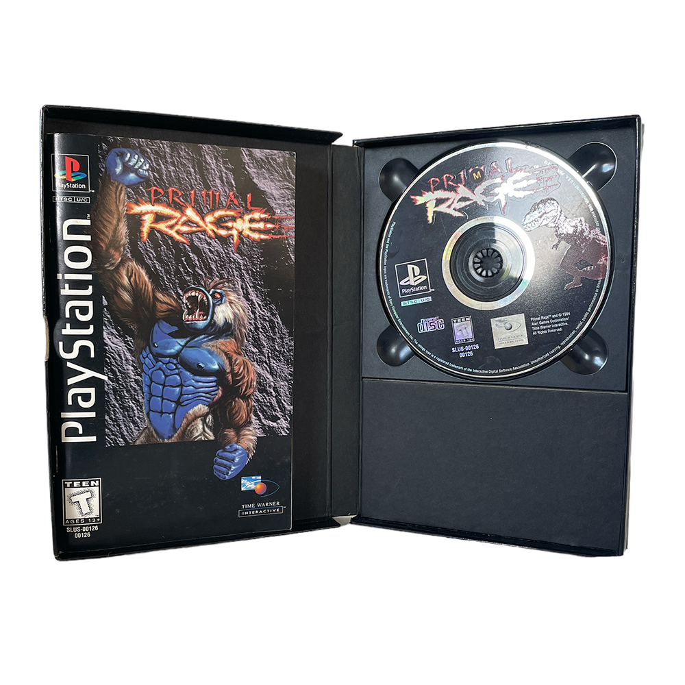 Jogo Primal Rage (Long Box) - PS1 - MeuGameUsado