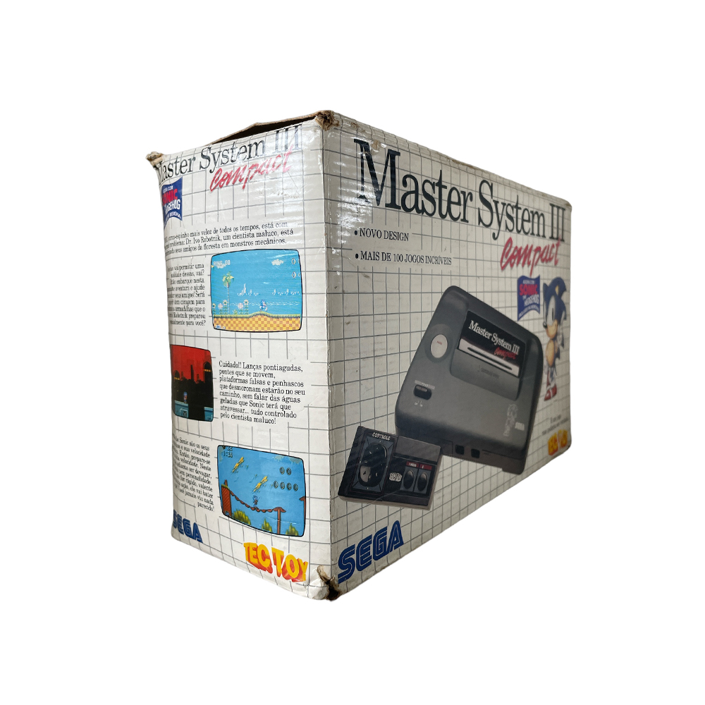 Console Master System 3 Compact - Sega - MeuGameUsado