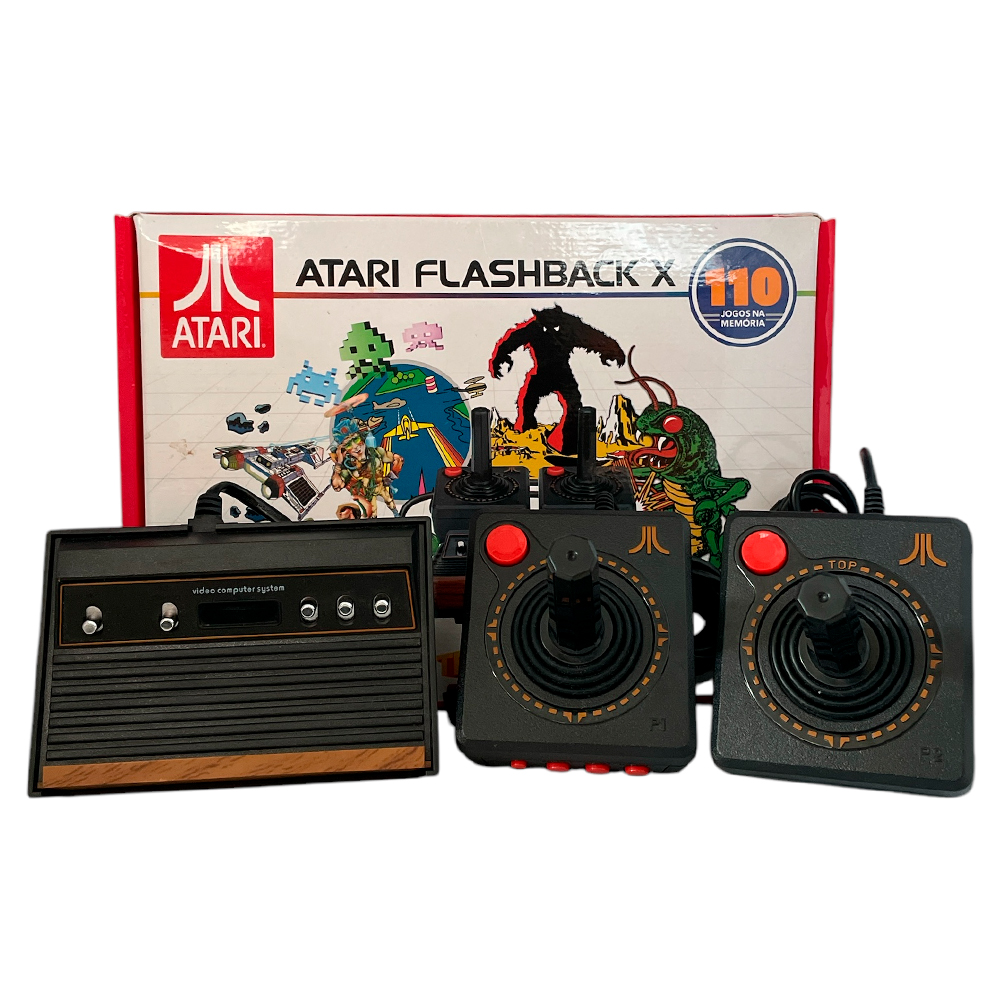 Console Atari Flashback X Classic + 110 Jogos - TecToy - MeuGameUsado