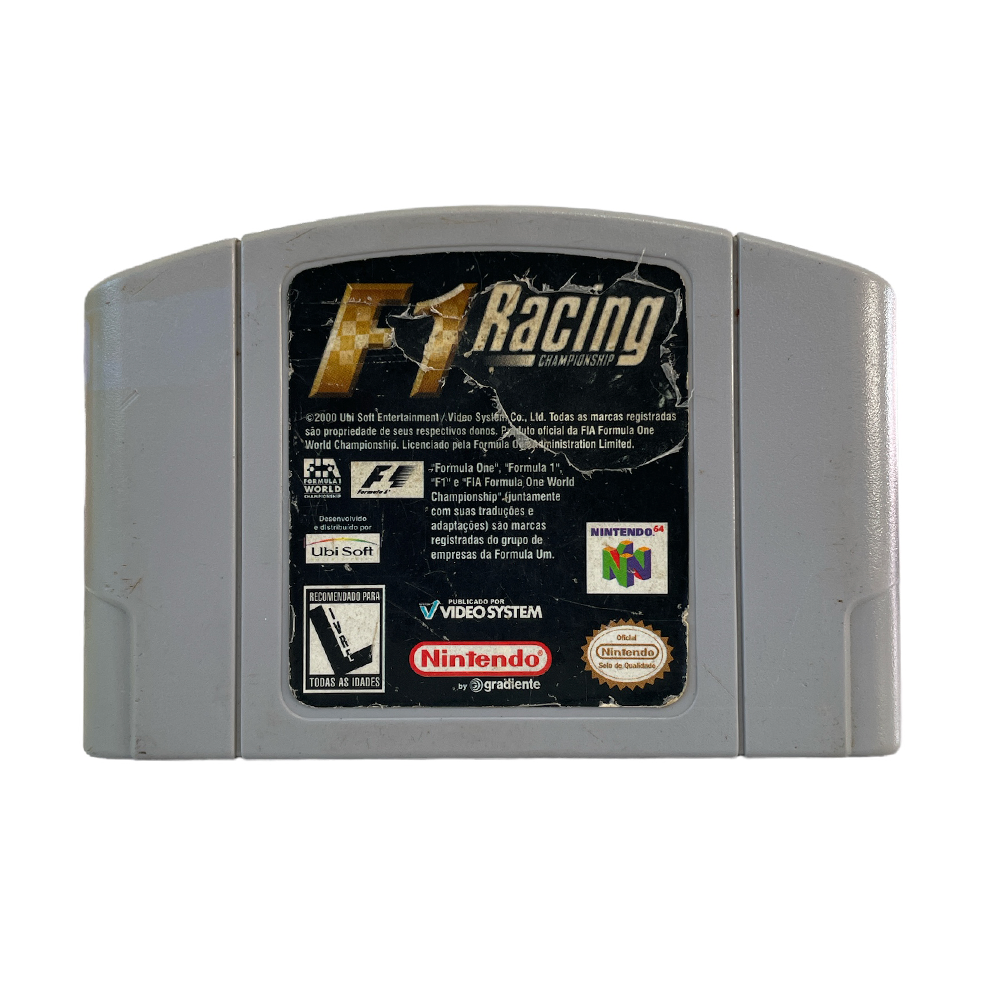 Jogo F1 Racing Championship - N64 - MeuGameUsado