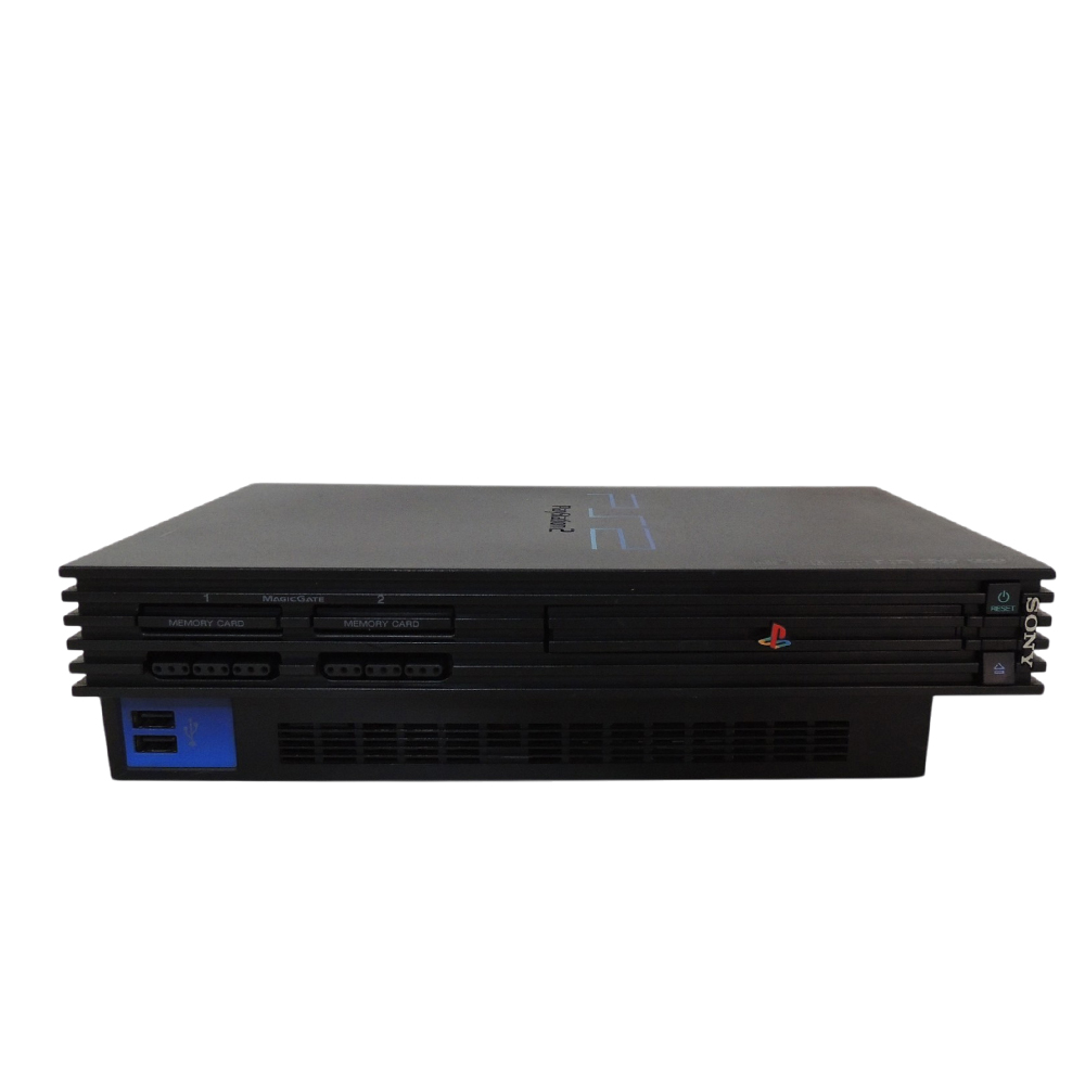 Console PlayStation 2 Fat Preto - Sony - MeuGameUsado