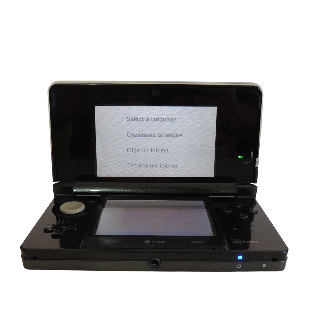 Console Nintendo 3DS Cosmo Black - Nintendo - MeuGameUsado