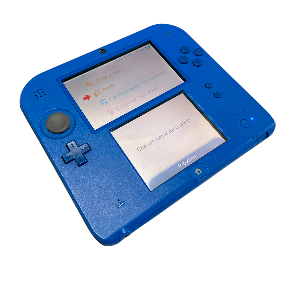 Console Nintendo 2DS Azul - Nintendo - MeuGameUsado