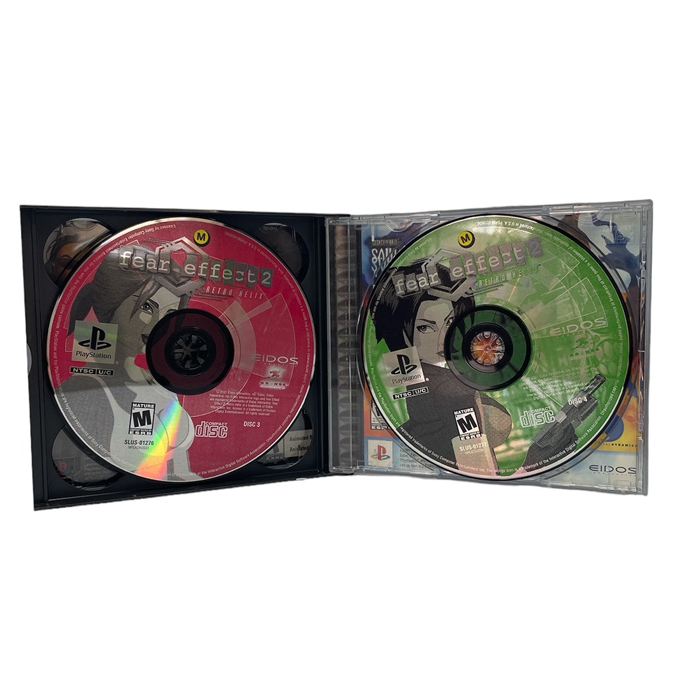 Jogo Fear Effect 2: Retro Helix - PS1 - MeuGameUsado