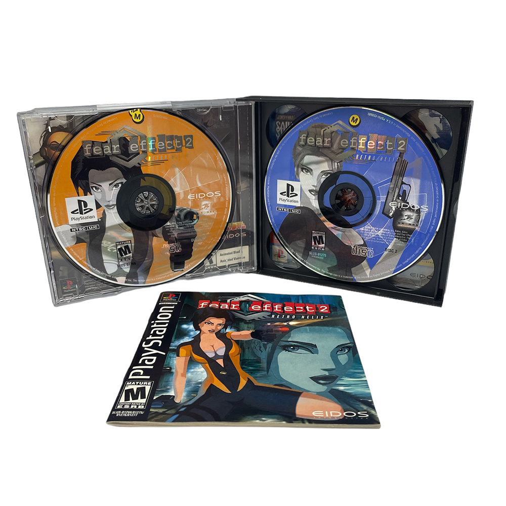 Jogo Fear Effect 2: Retro Helix - PS1 - MeuGameUsado