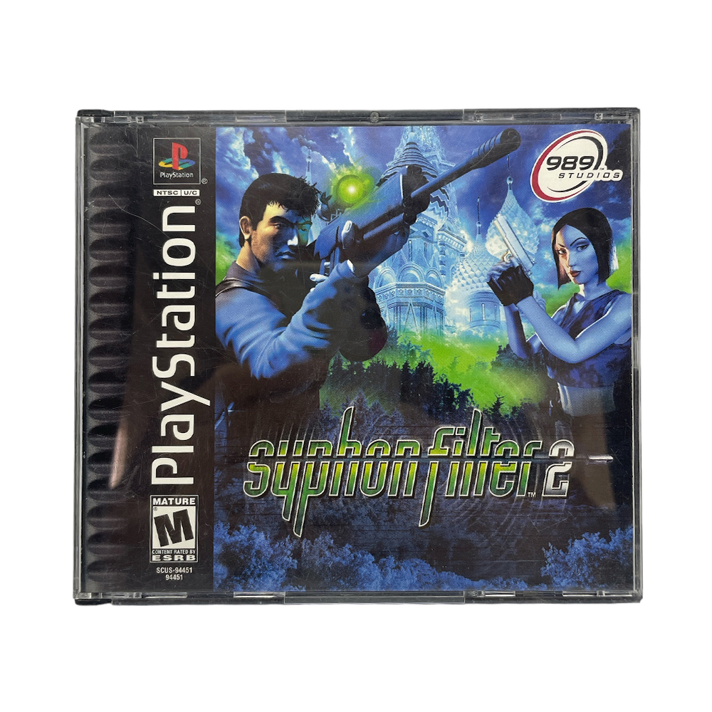 Jogo Syphon Filter 2 - PS1 - MeuGameUsado