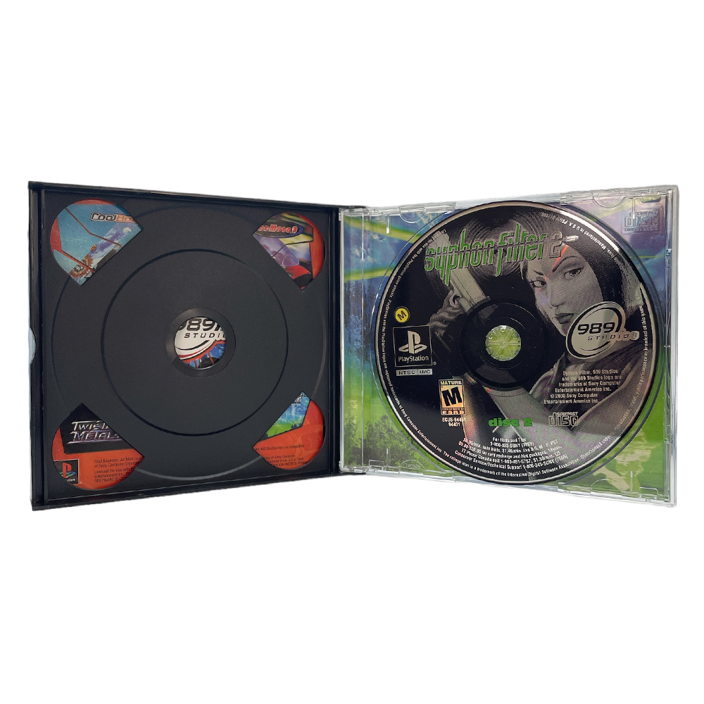 Jogo Syphon Filter 2 - PS1 - MeuGameUsado