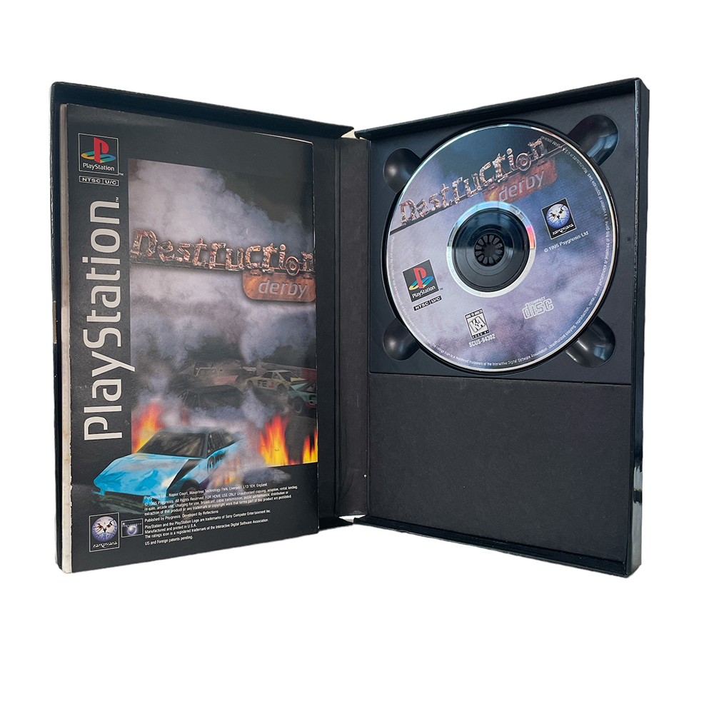 Jogo Destruction Derby - PS1 - MeuGameUsado