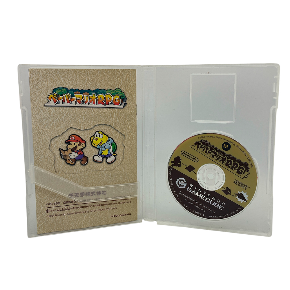 Jogo Paper Mario RPG - GameCube (Japonês) - MeuGameUsado