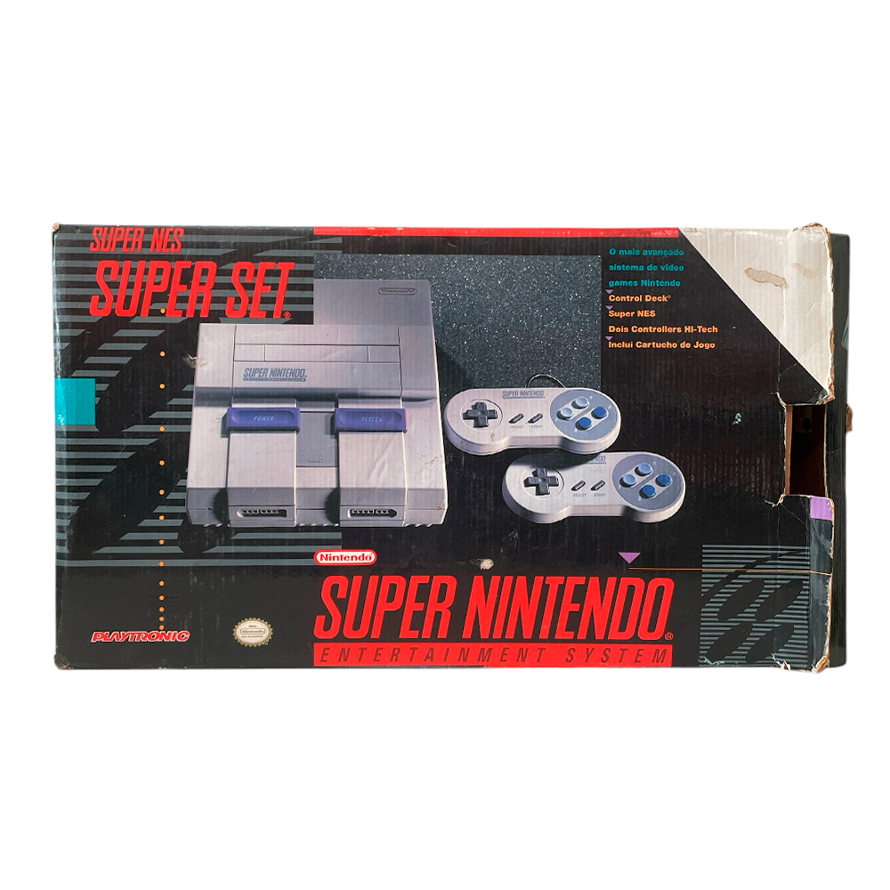 Console Super Nintendo: SUPER SET (PlayTronic) + Super Mario World - S ...